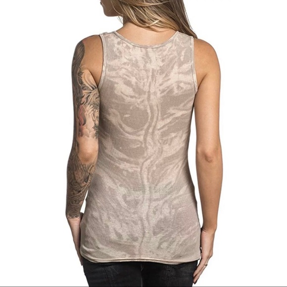 Affliction | Tops | Sinful Affliction Womens Tshirt Estrella Tank ...